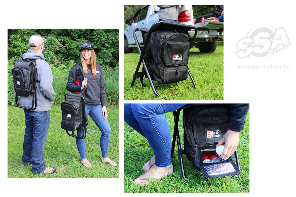 BOHNING BACKPACK SHOOTER STOOL BLACK – Humlekjær Archery